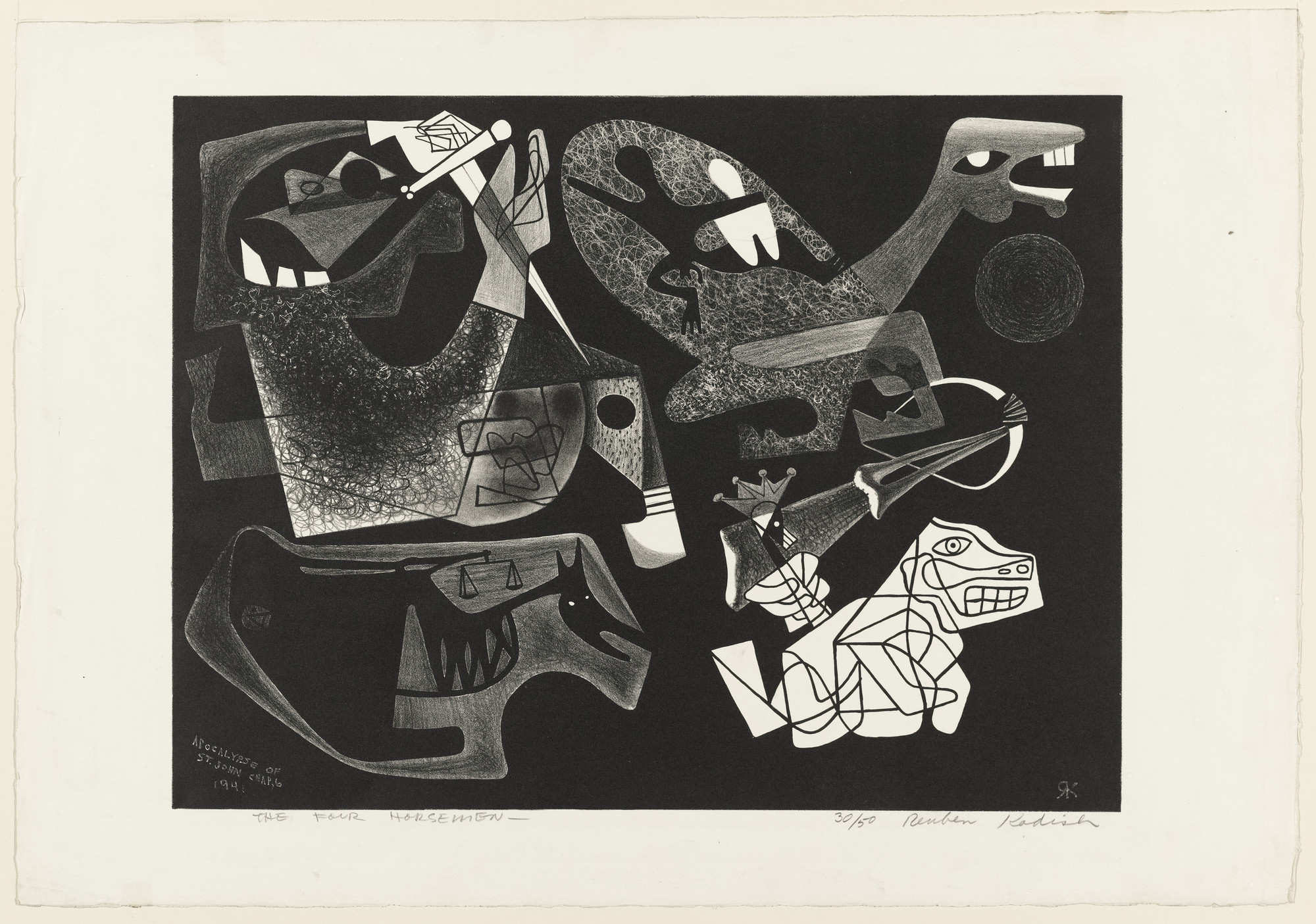 Reuben Kadish. The Four Horsemen. 1941 | MoMA