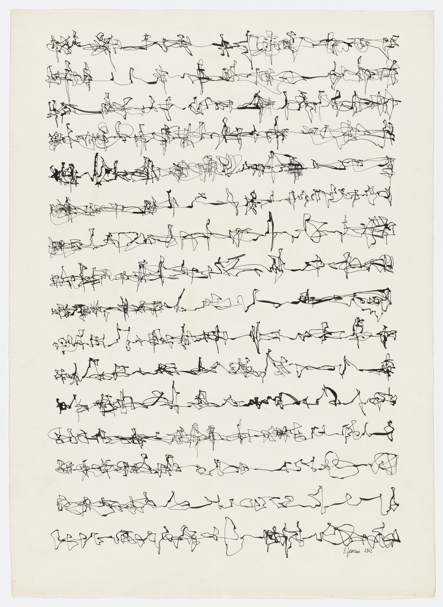 León Ferrari. Untitled. 1962 | MoMA