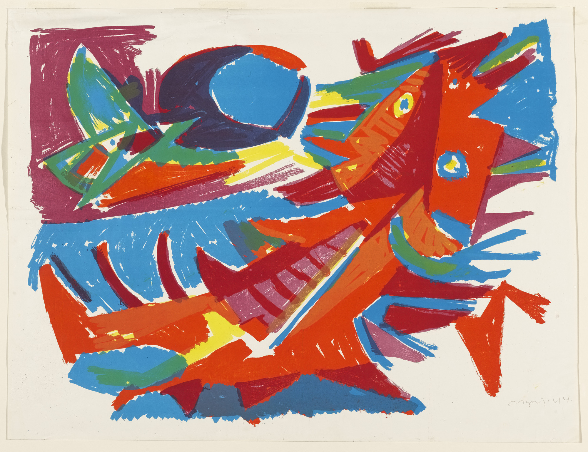 Asger Jorn. Untitled. 1944, published 1945 | MoMA