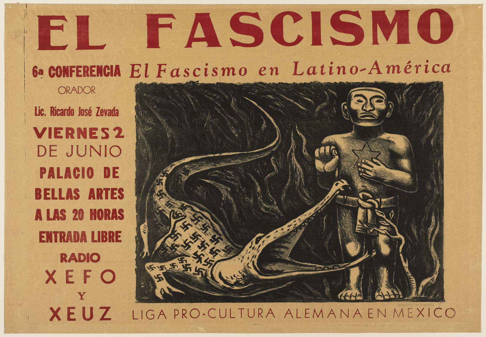 José Chávez Morado. Fascism, 6th Lecture: Fascism in Latin America (El ...