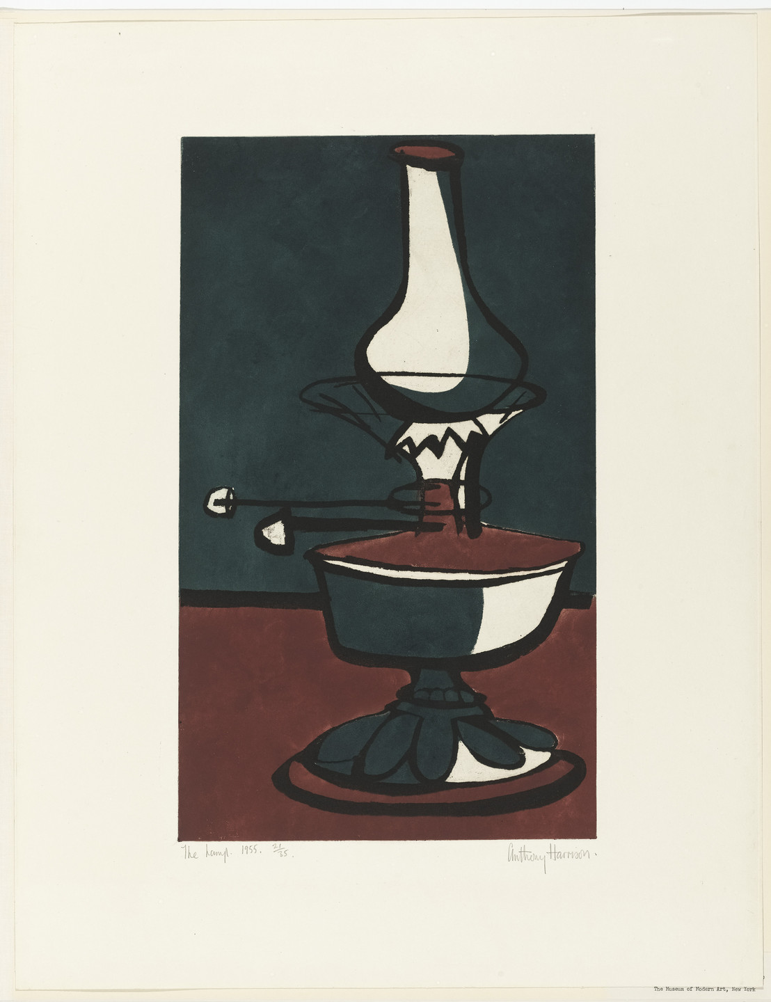 Anthony Harrison. The Lamp. 1955 | MoMA