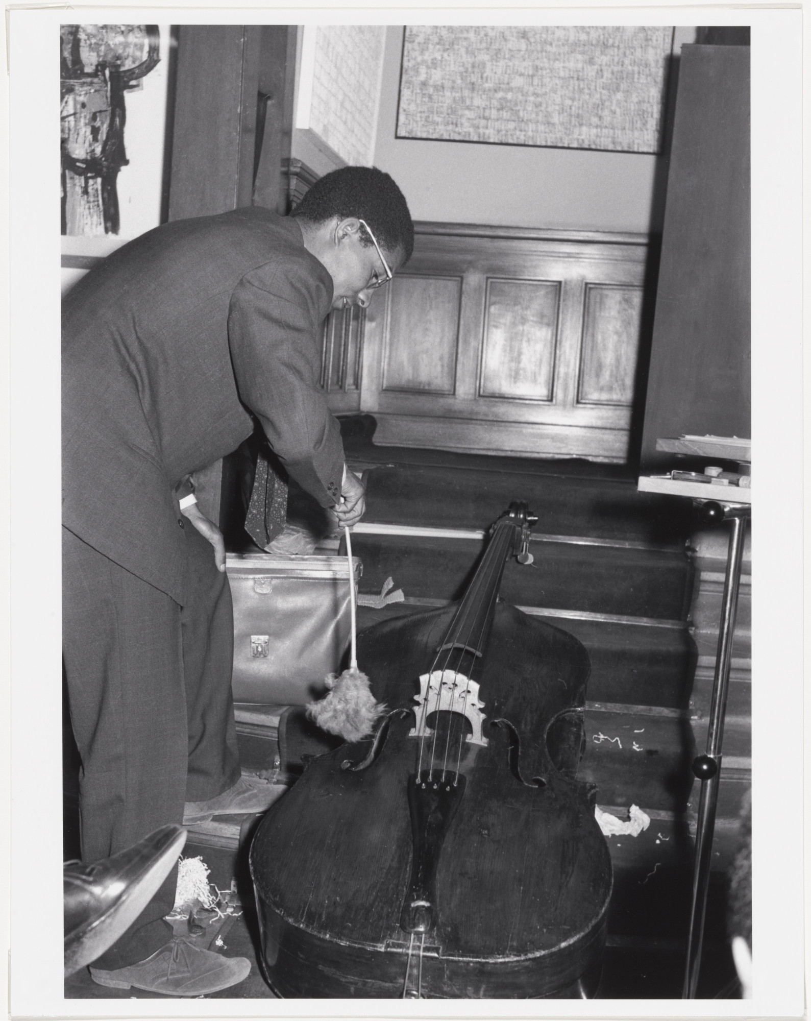 Benjamin Patterson. Benjamin Patterson's Variations for Double-Bass ...