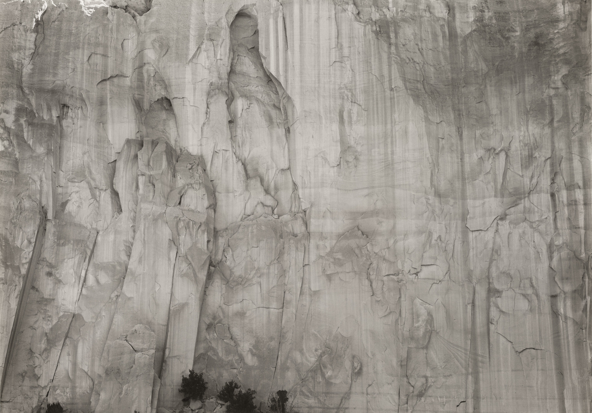 William Clift. The Enchanted Mesa, New Mexico. 1975 | MoMA