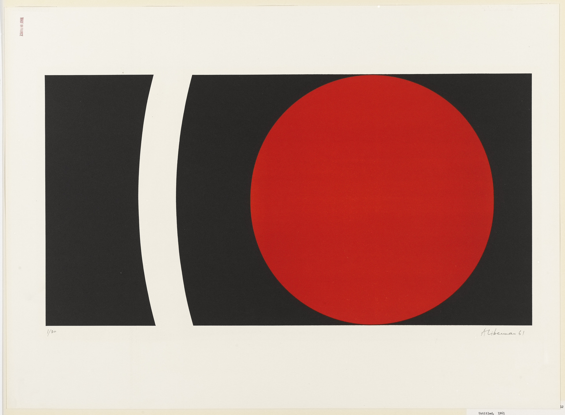 Alexander Liberman. Untitled. 1961 | MoMA