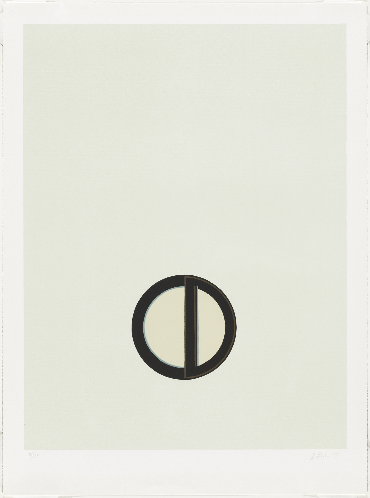 Jo Baer. Cardinations. 1974 | MoMA