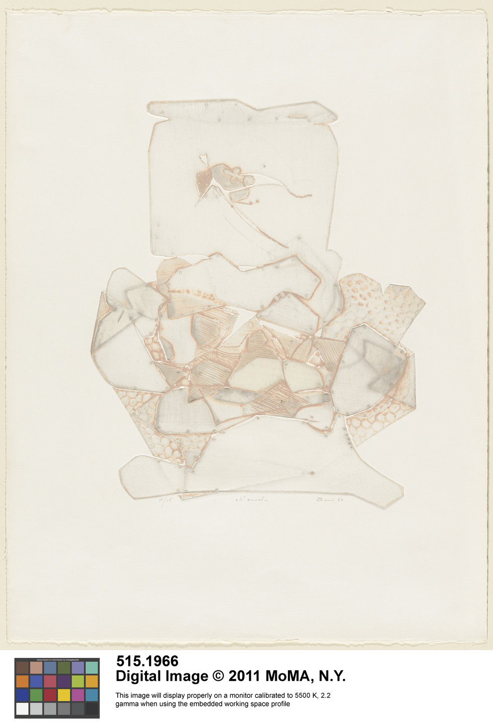 Paolo Boni. The Flight. 1964 | MoMA