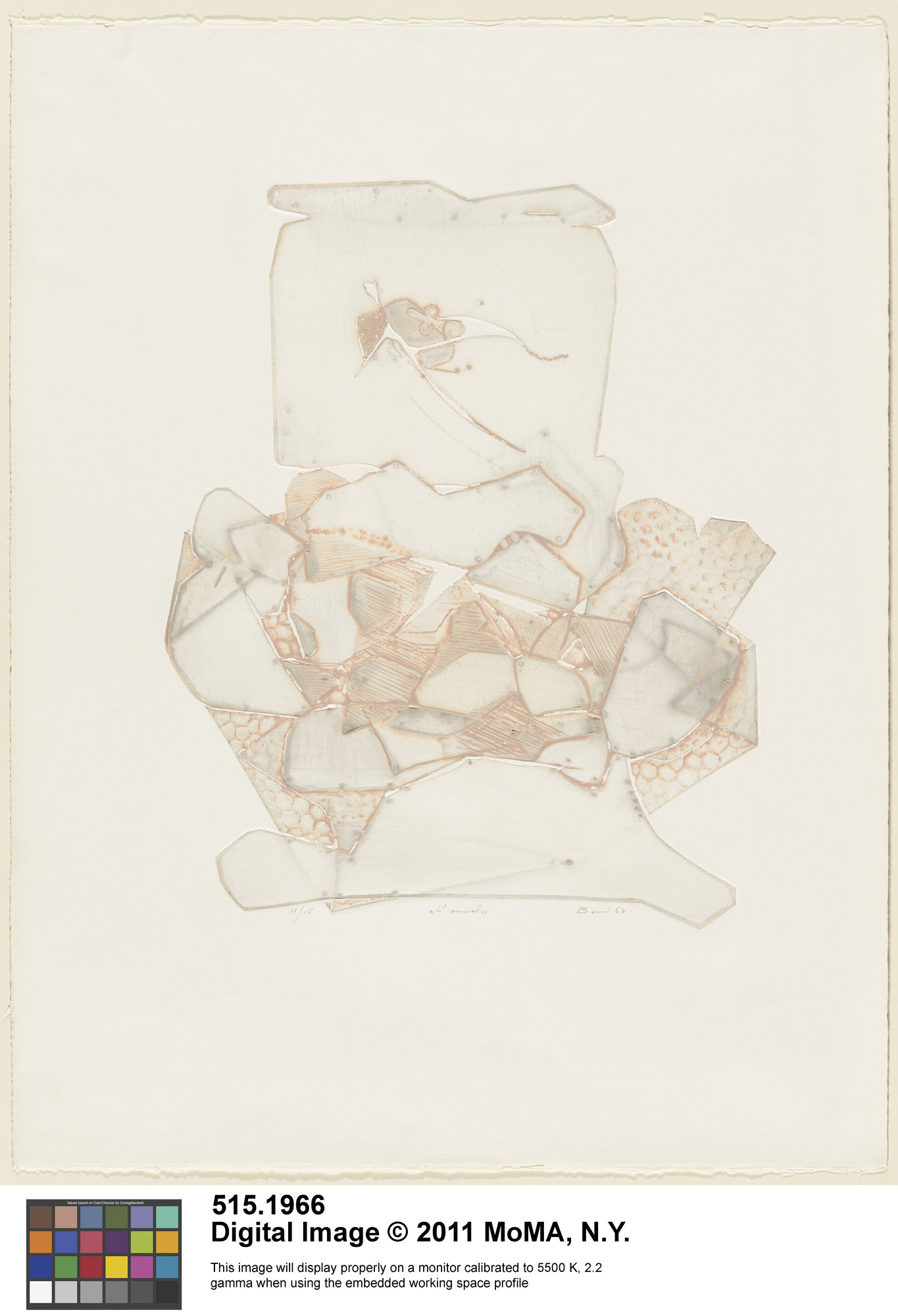 Paolo Boni. The Flight. 1964 | MoMA