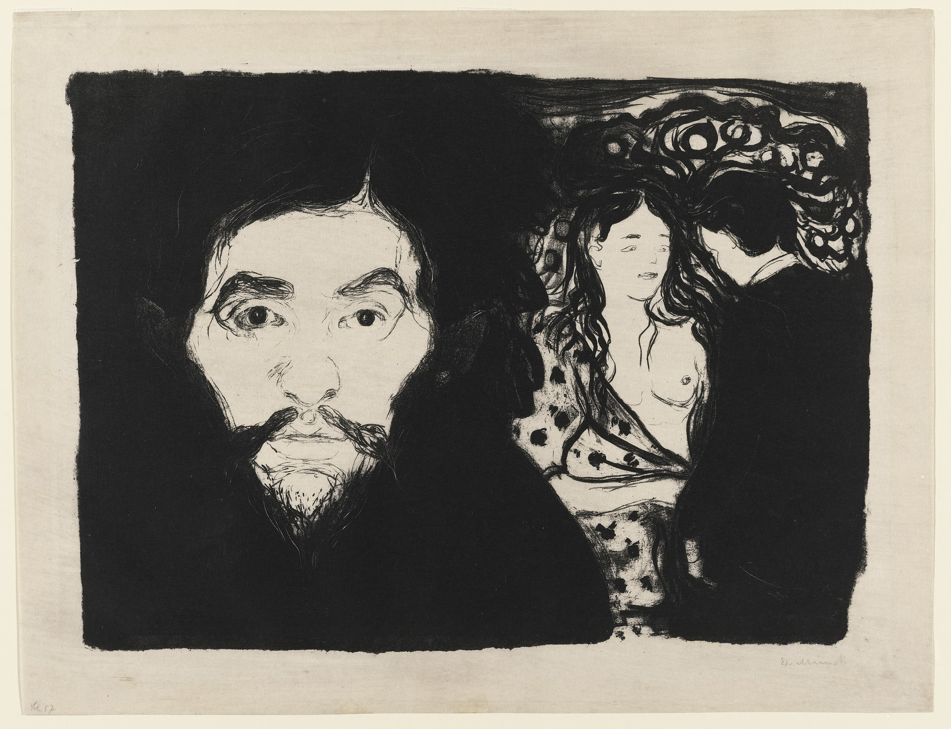 Edvard Munch. Jealousy I (Sjalusi I). 1896 | MoMA