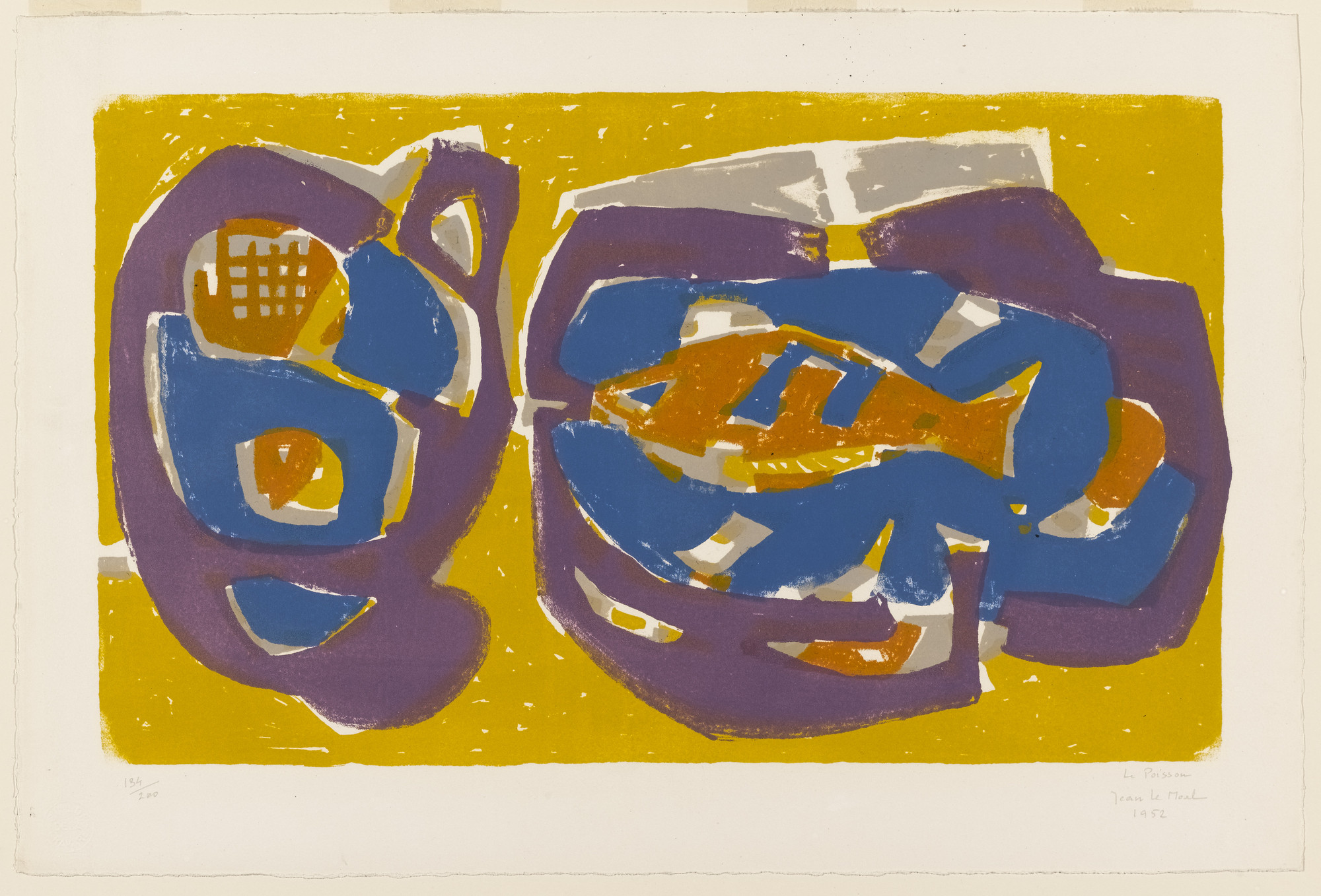 Jean Le Moal. Fish. 1952 | MoMA