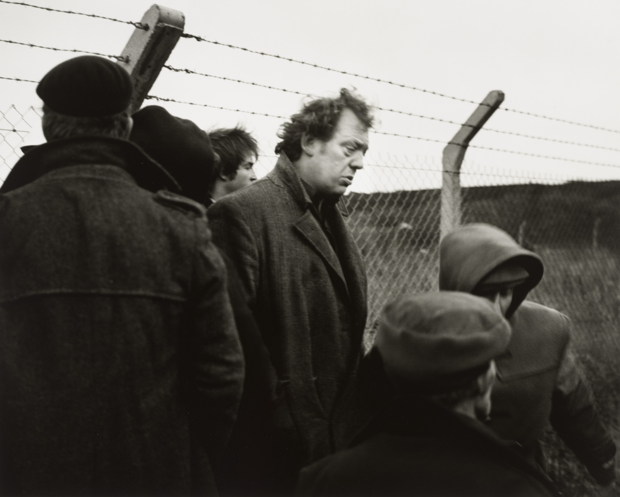 Chris Killip. Brian at the Fence, Lynemouth, Northumberland. 1983 | MoMA