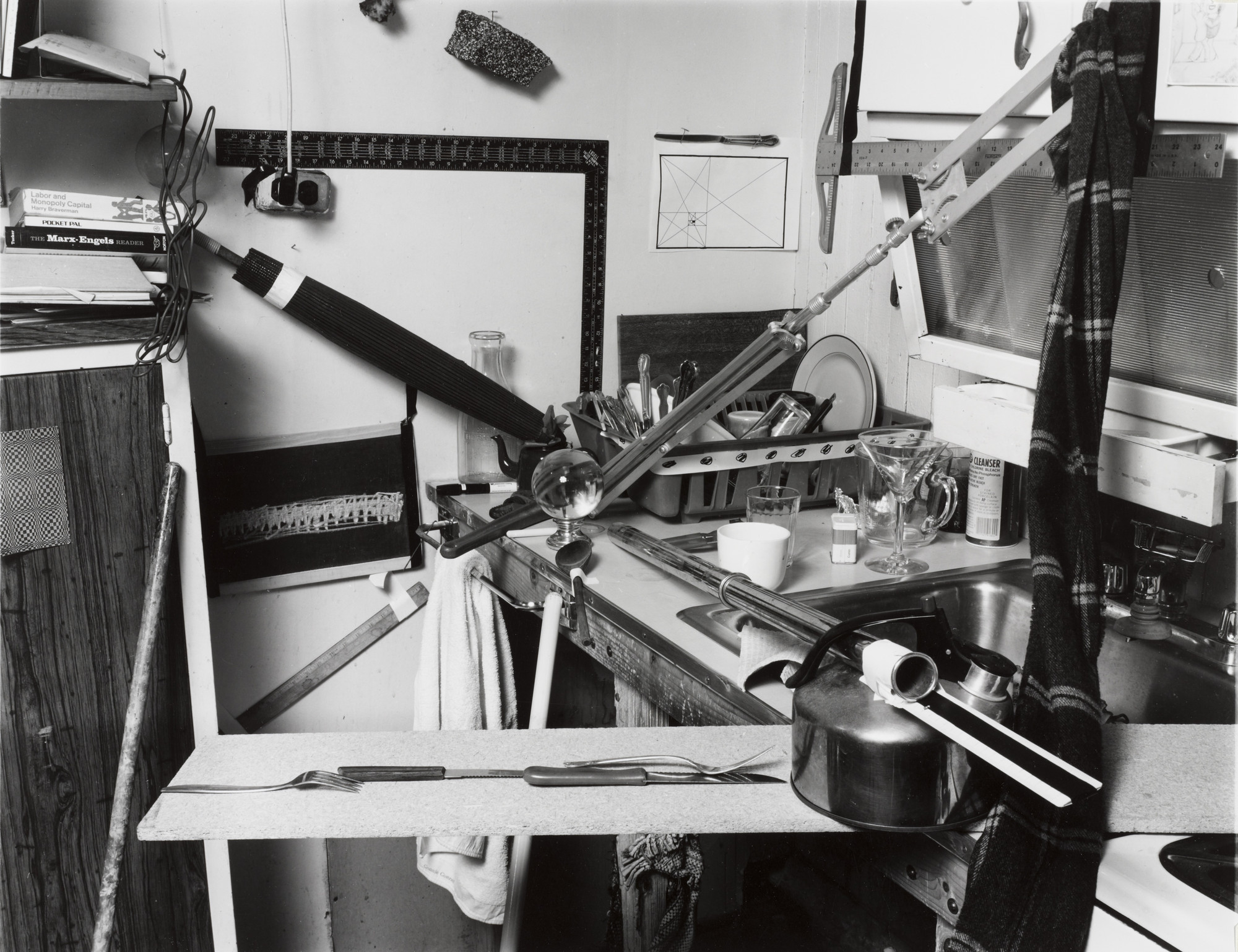 Zeke Berman. Domestic Still Life, Art and Entropy. 1979 | MoMA