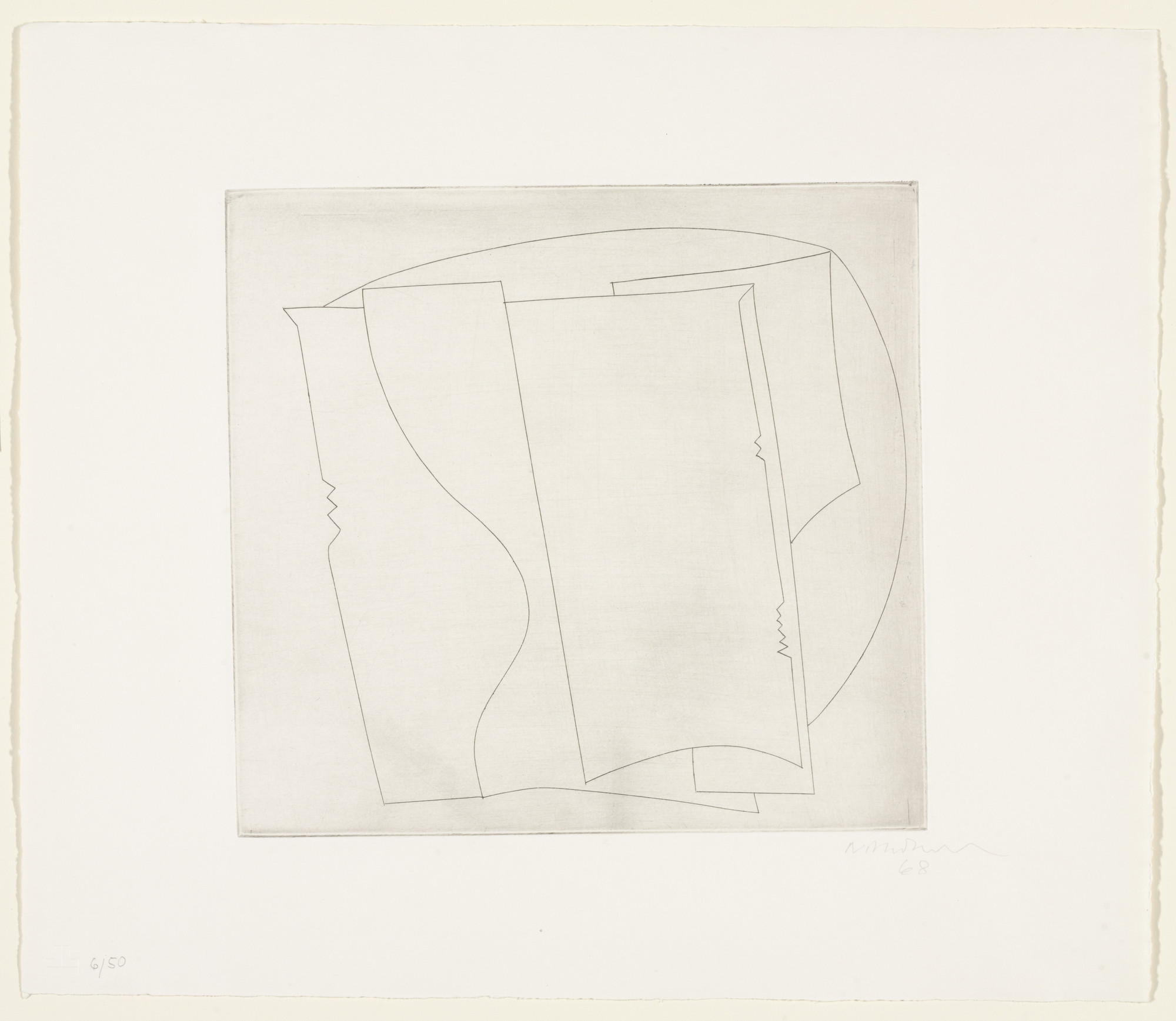 Ben Nicholson. Ronco. 1968 | MoMA