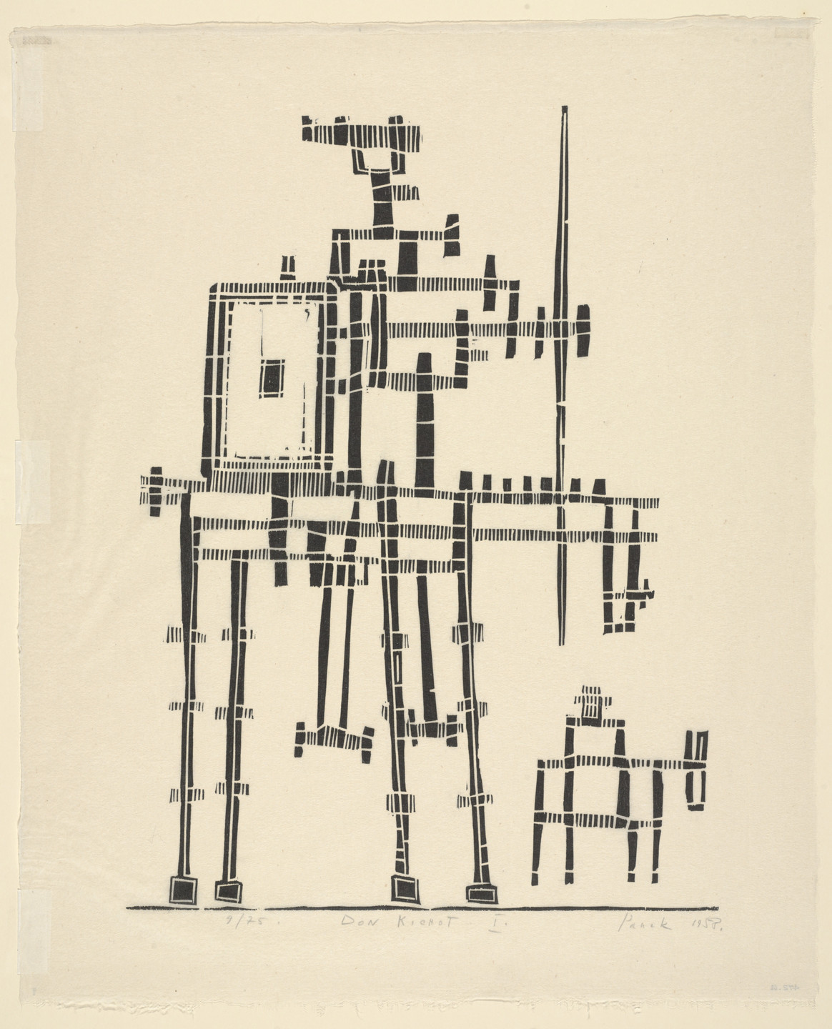 Jerzy Panek. Don Quixote I. 1958 | MoMA