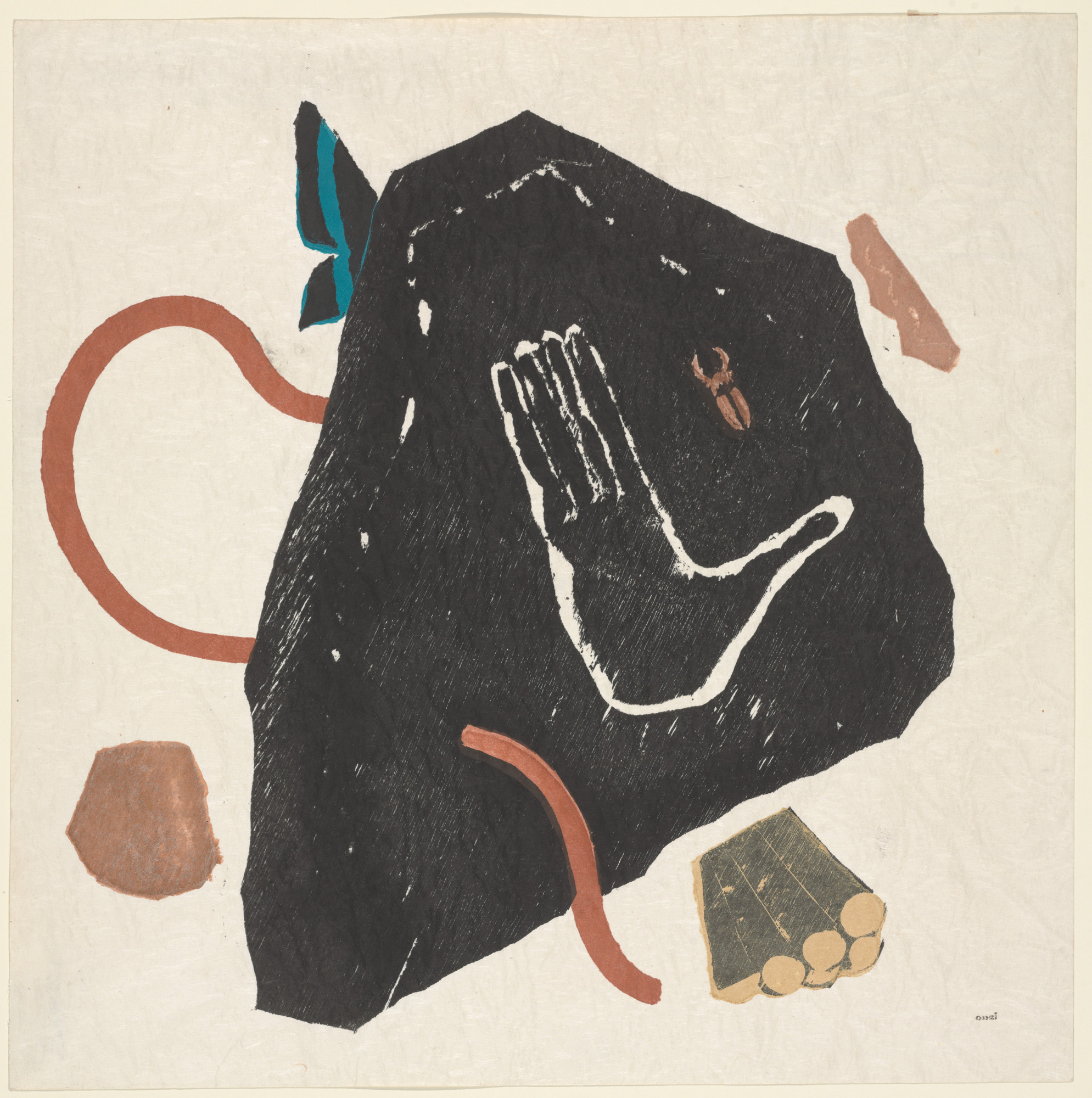 Koshiro Onchi. Family of the Mountain. n.d. | MoMA
