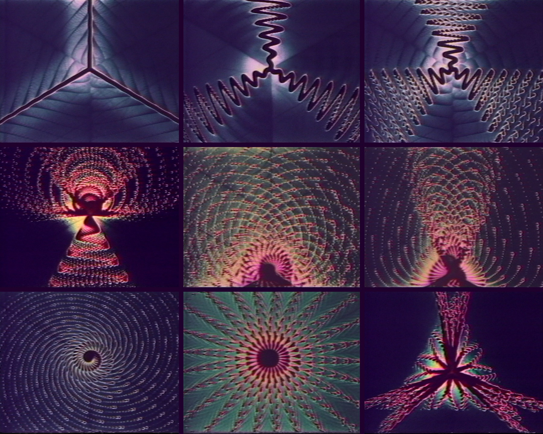 Dan Sandin, Tom DeFanti, Mimi Shevitz. Spiral 5 PTL. 1980-1981 | MoMA