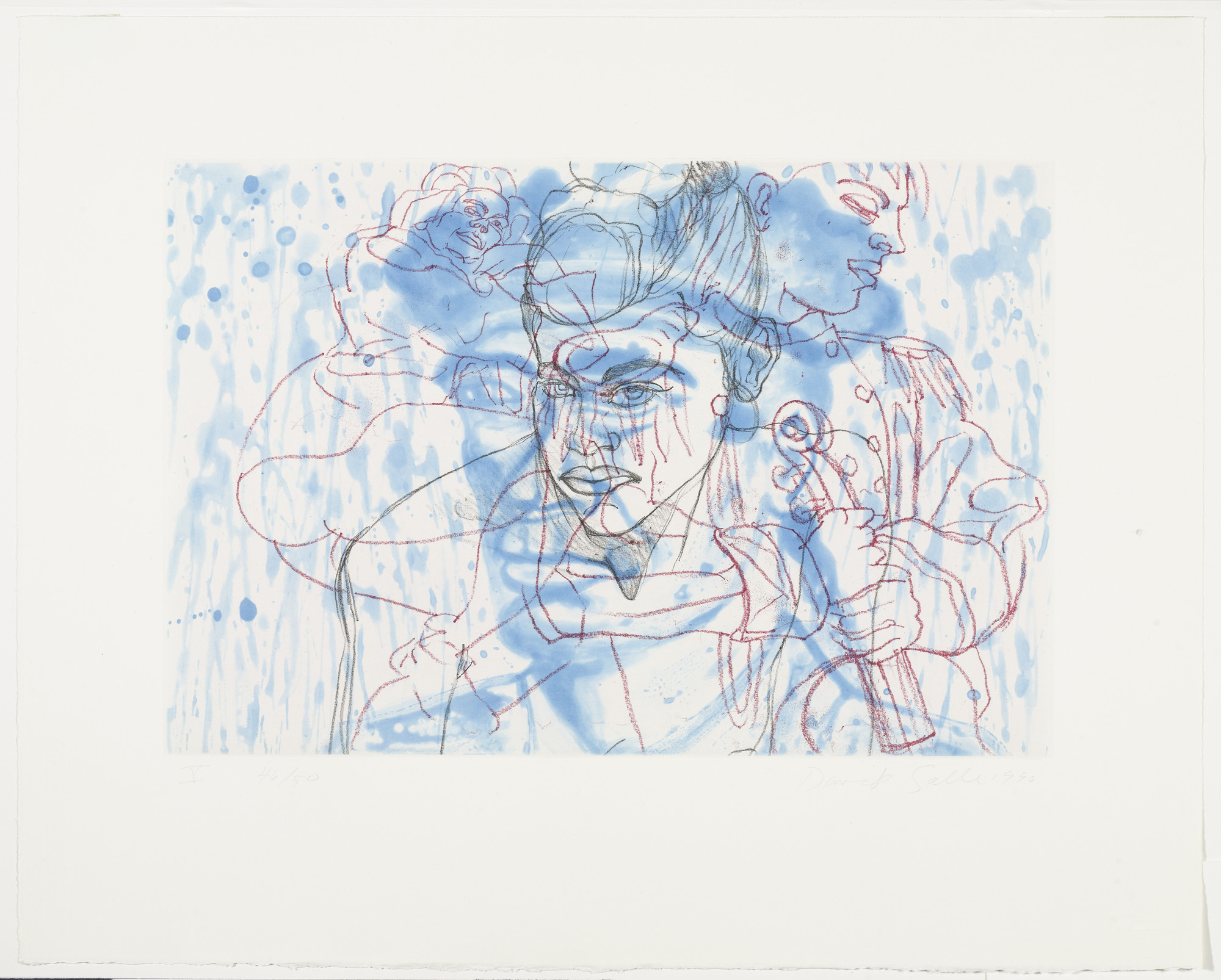 David Salle. Untitled V, from the series The Universe Mender. 1990 | MoMA