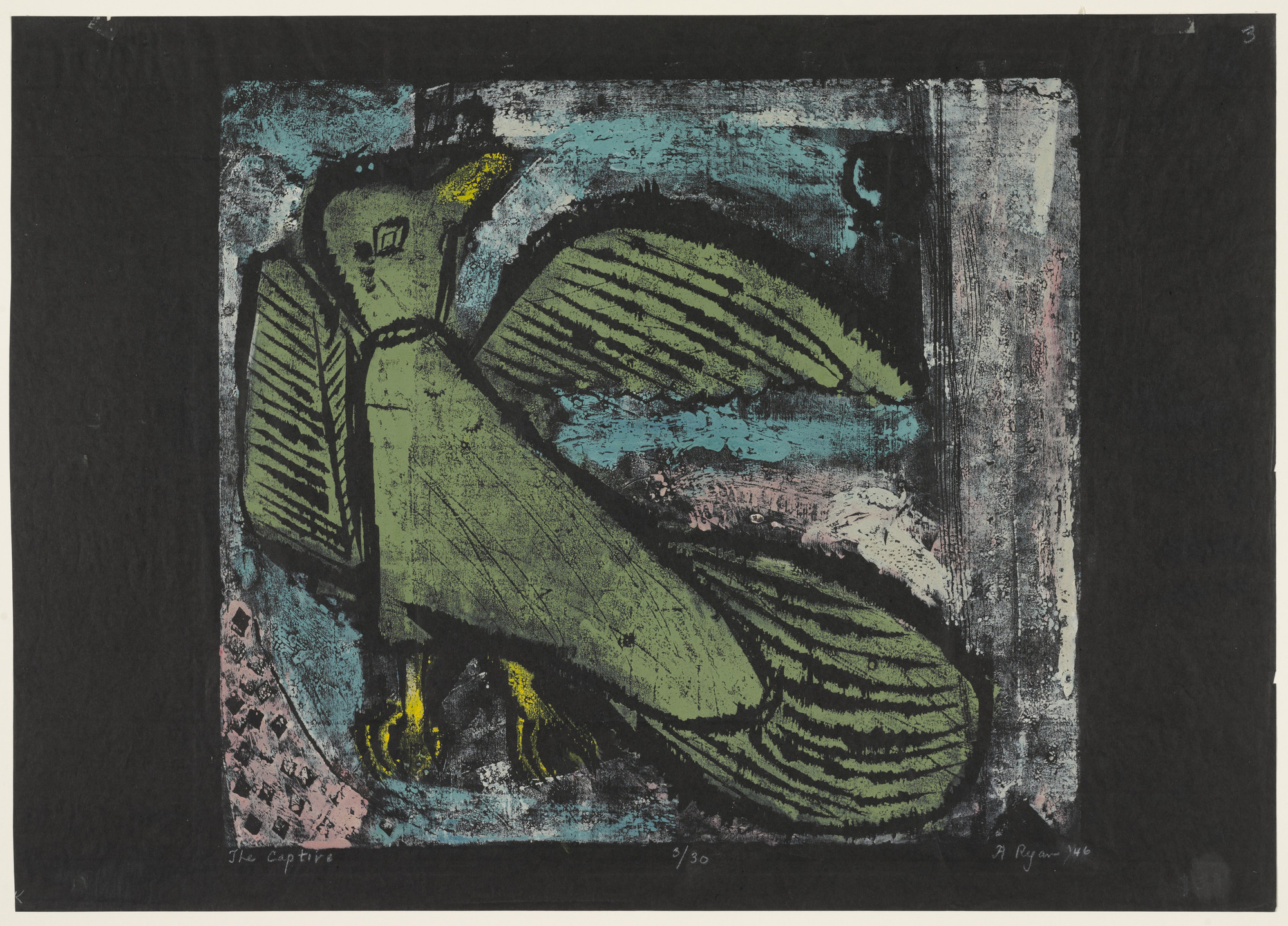 Anne Ryan. The Captive. 1946 | MoMA