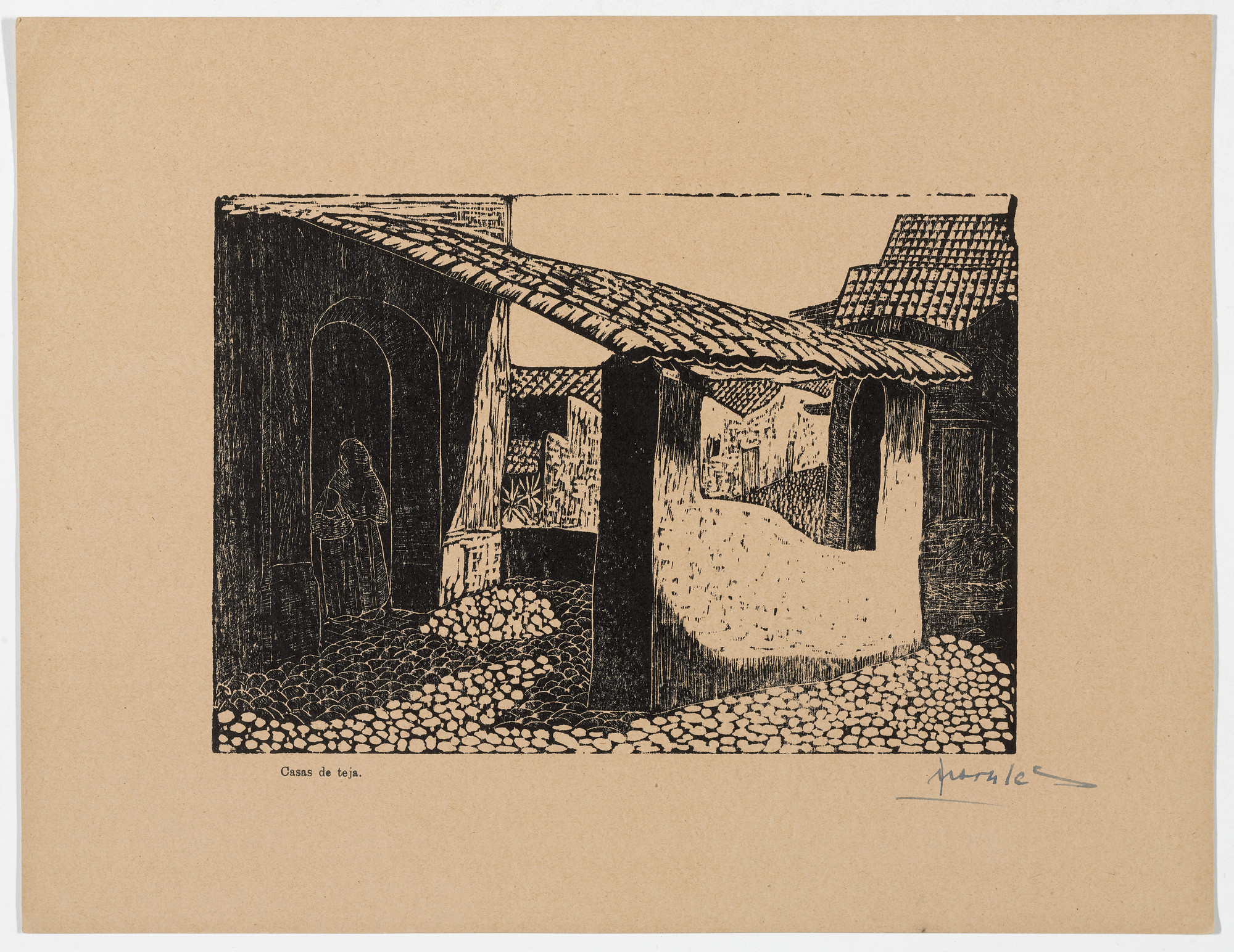 Jesús Morales Aguilar. Houses with Tile Roofs (Casas de teja) from ...