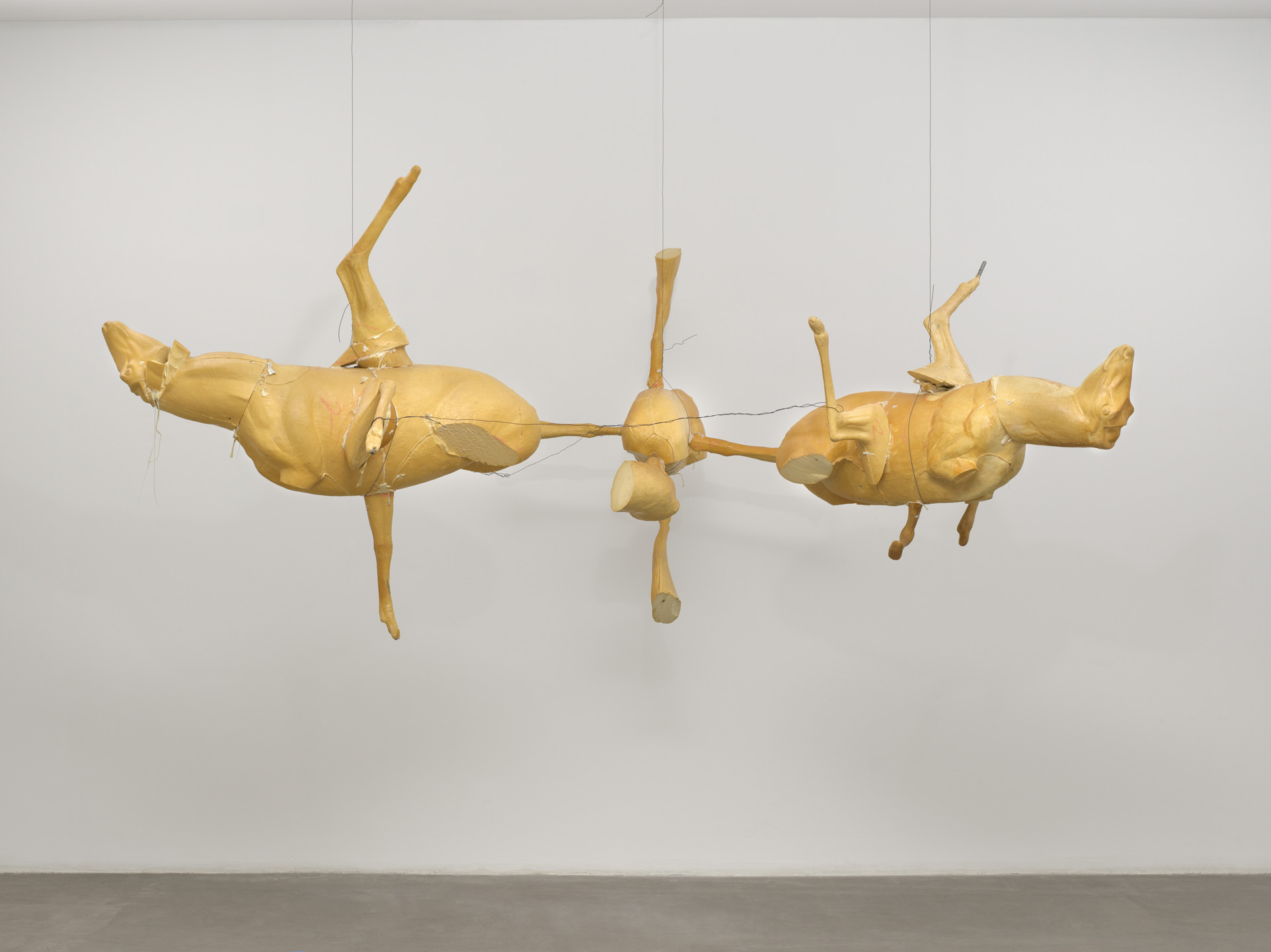 Bruce Nauman. Three Part Large Animals. 1989 | MoMA