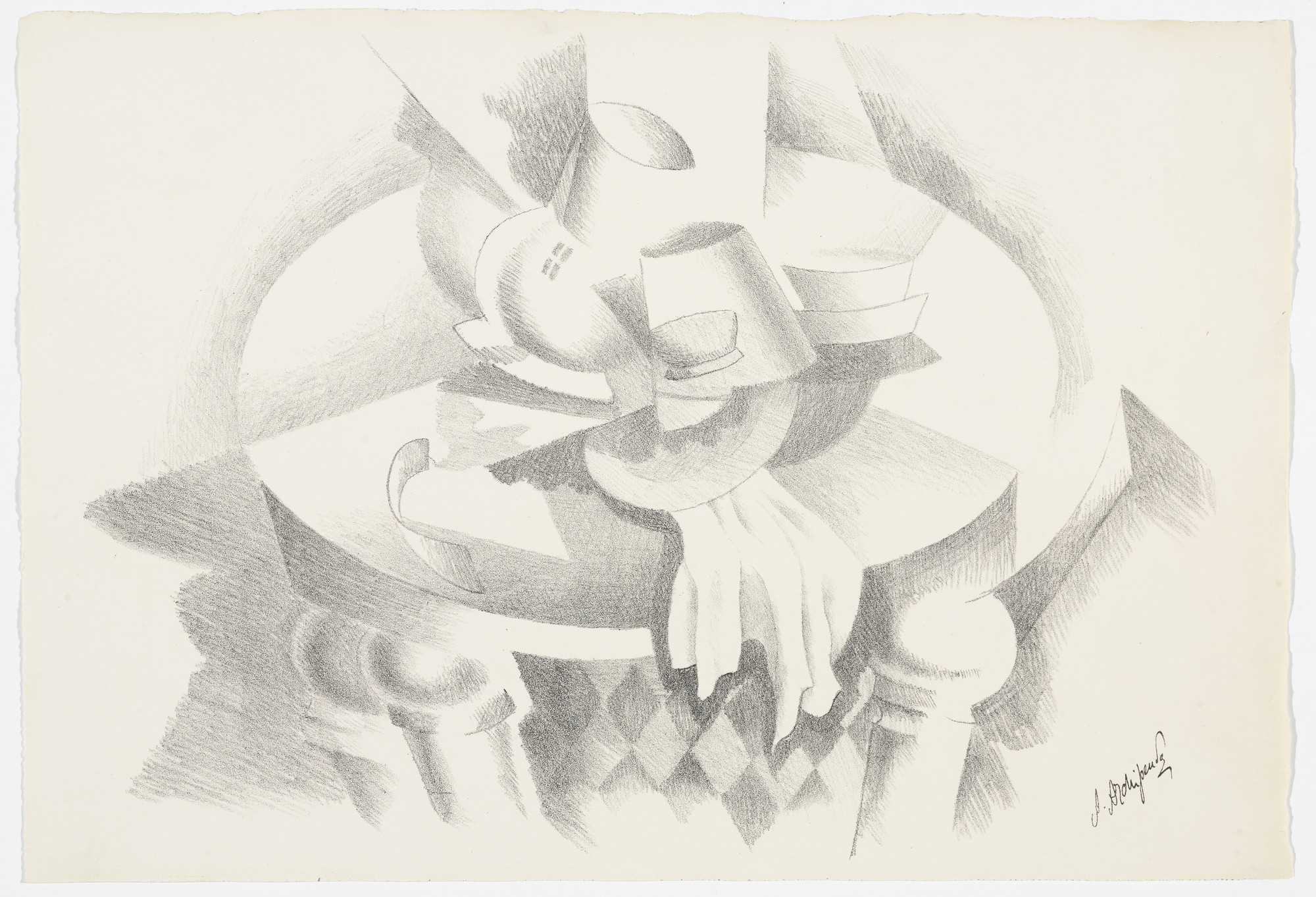 Alexander Archipenko. Untitled (Still Life) from the portfolio ...