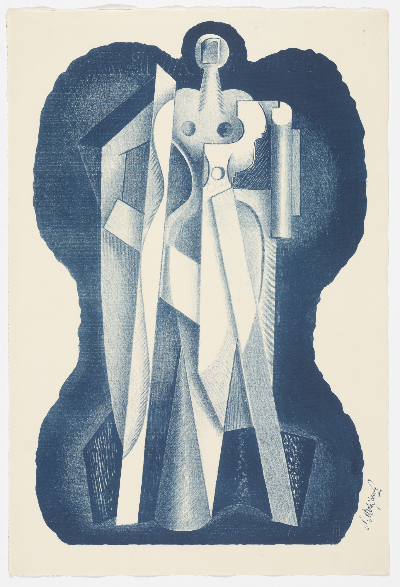 Alexander Archipenko. Untitled (Construction) from the portfolio ...