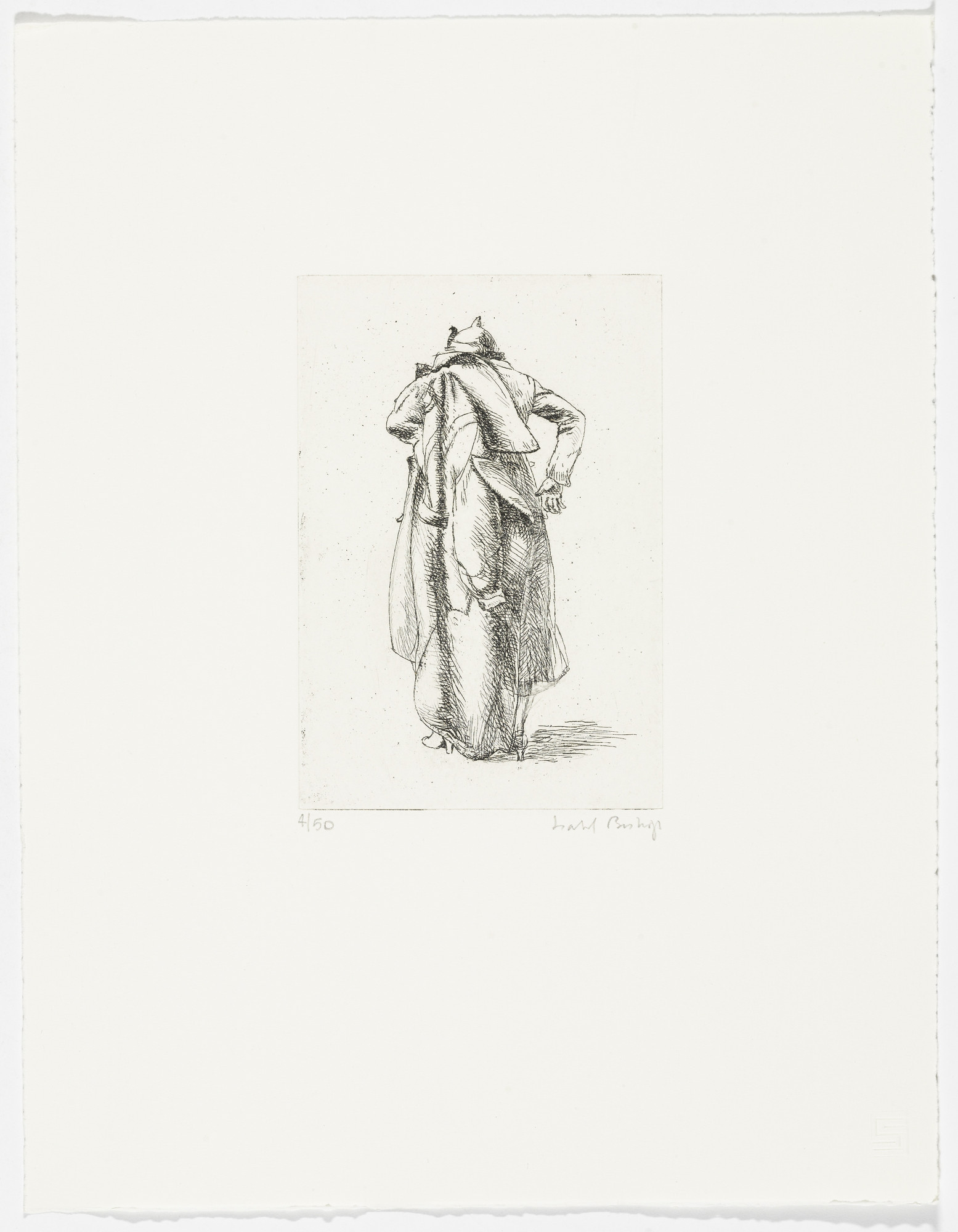 Isabel Bishop. Reaching for the Coat Sleeve from the portfolio Eight ...