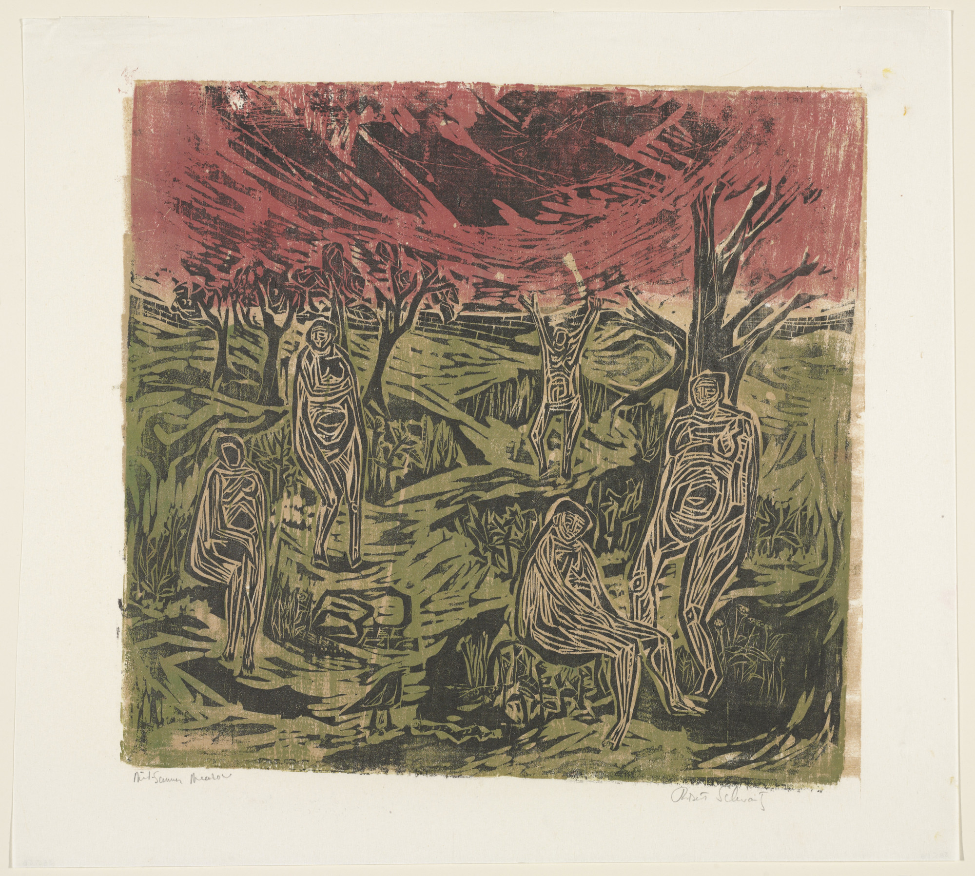 Robin Schwartz. Mid-summer Meadow. 1958 | MoMA
