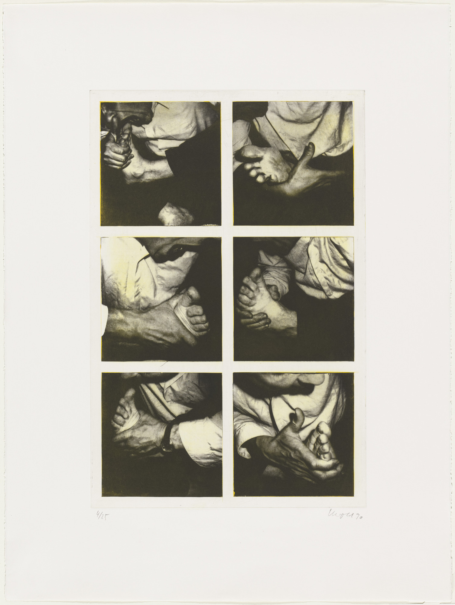 Georg Herold. Hand and Foot. 1990 | MoMA