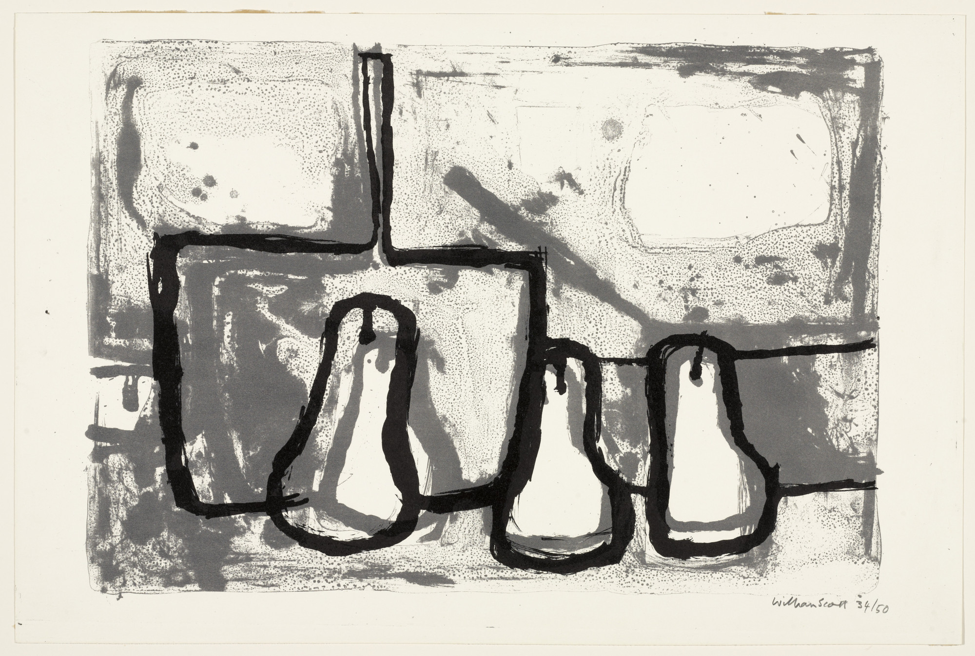 William Scott. Three Pears. 1928 | MoMA