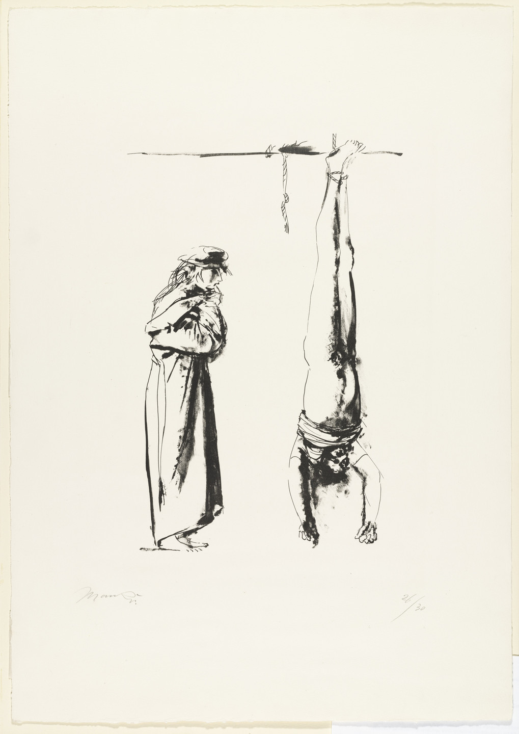 Giacomo Manzù. Hanging Man. (1956) | MoMA