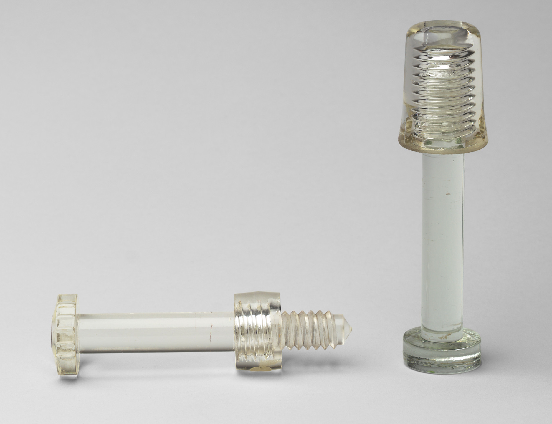 Corning Glass Works, Corning, NY. Glass Nuts and Bolts. c.1940 | MoMA