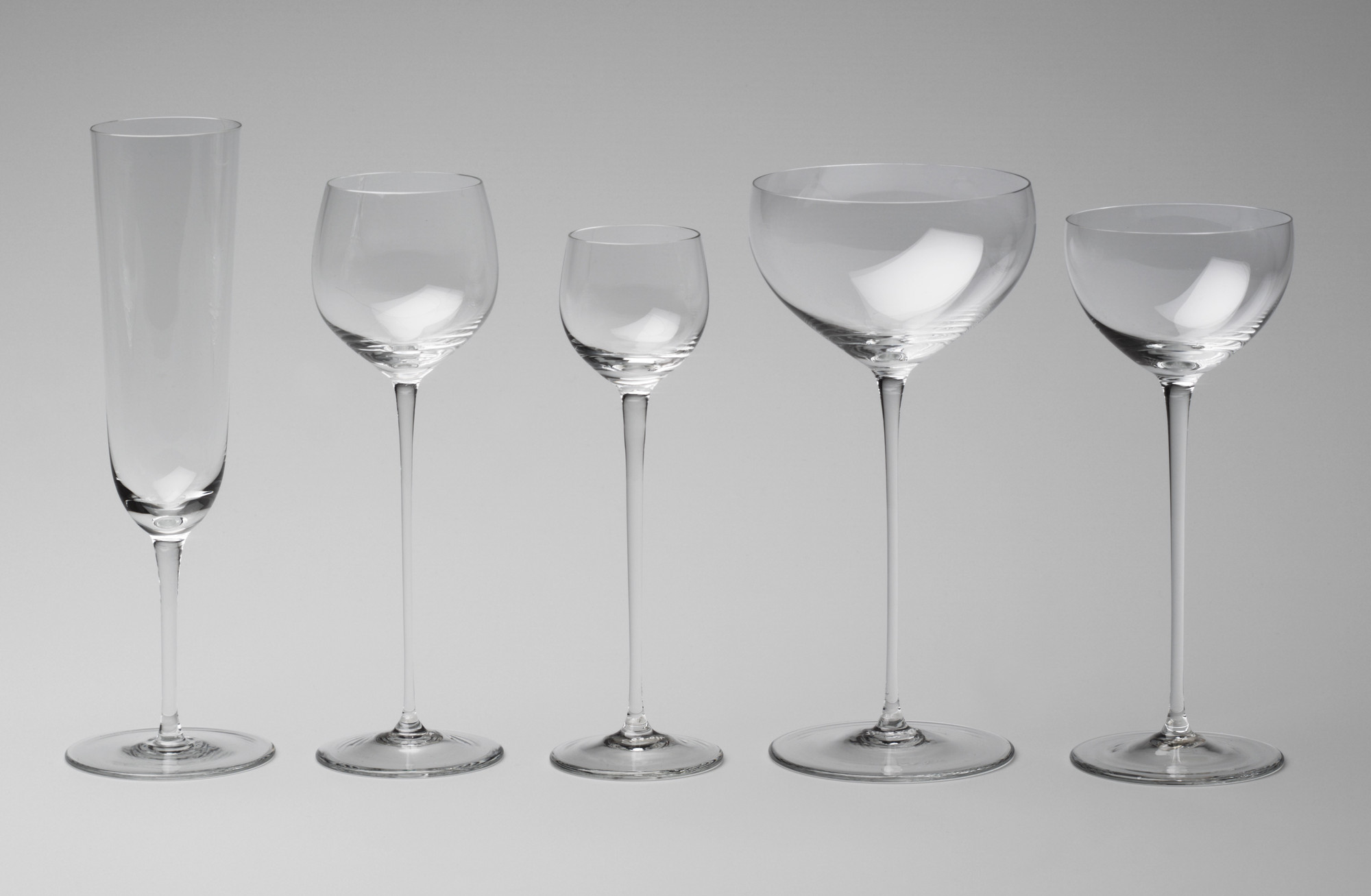 Claus Joseph Riedel. Exquisit Stemware. 1958 | MoMA