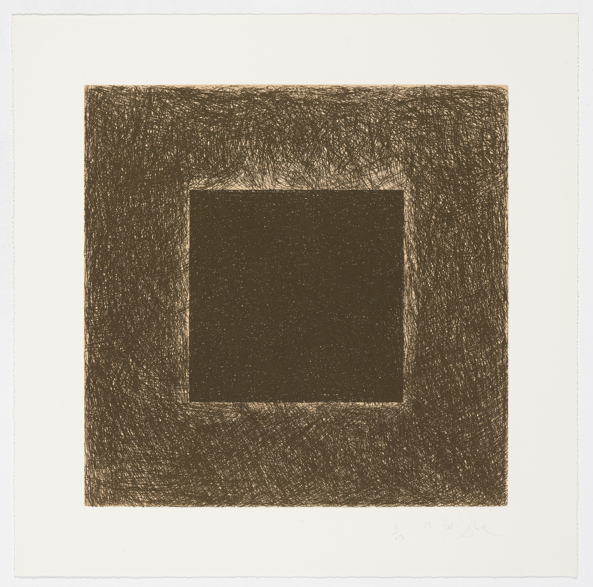 Pat Steir. Untitled from Drawing Lesson, Part I - Line. 1978 | MoMA