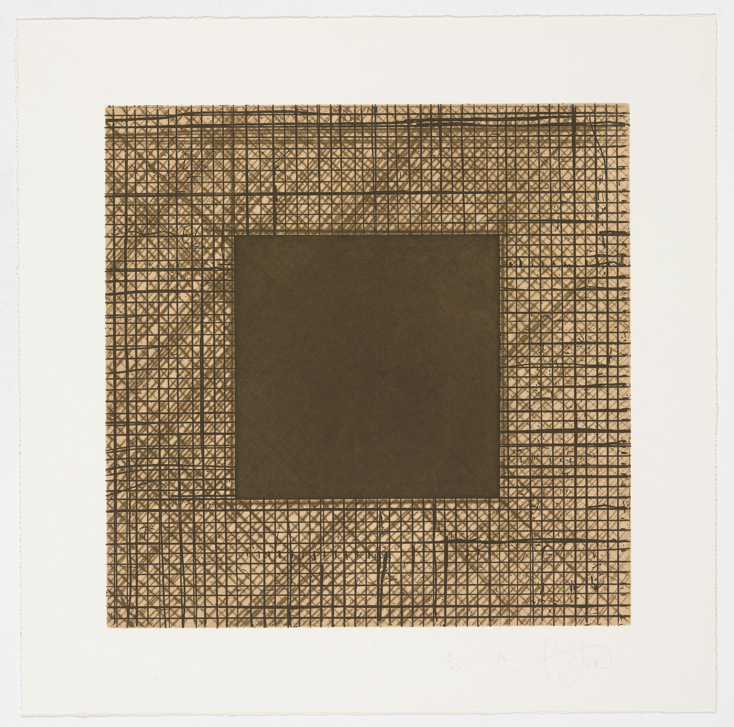 Pat Steir. Untitled from Drawing Lesson, Part I - Line. 1978 | MoMA