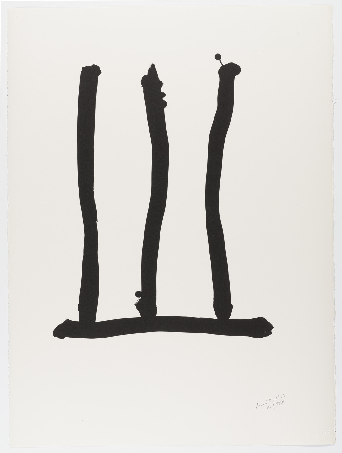 Robert Motherwell. Window from Homage to Picasso (Hommage à Picasso ...