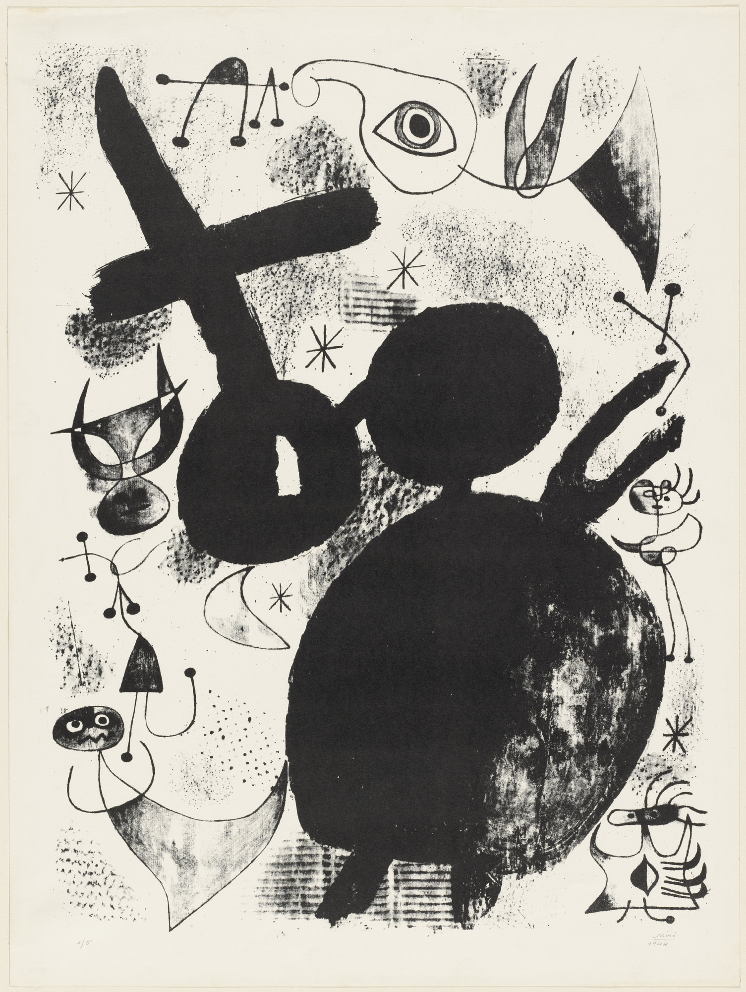 Joan Miró. Barcelona, XXXIV. 1944 | MoMA