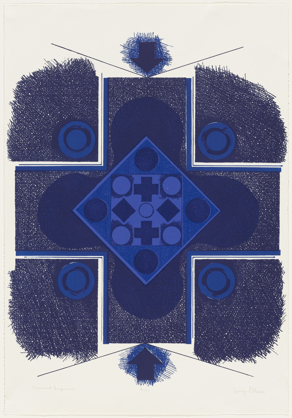 George Ortman. Five. 1966 | MoMA