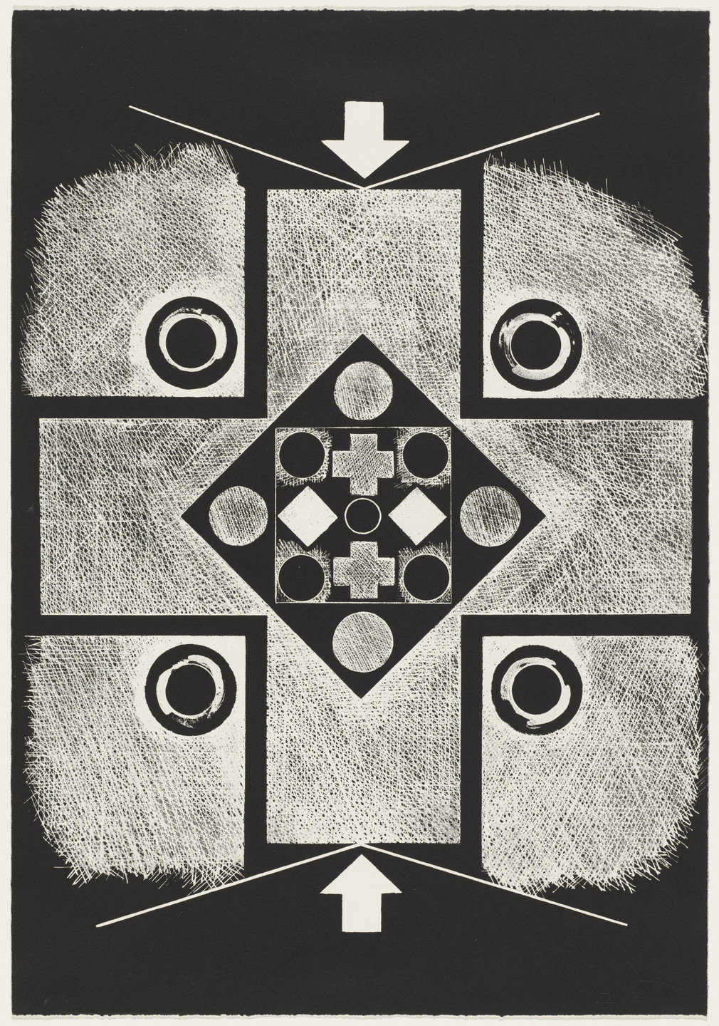 George Ortman. Five. 1966 | MoMA