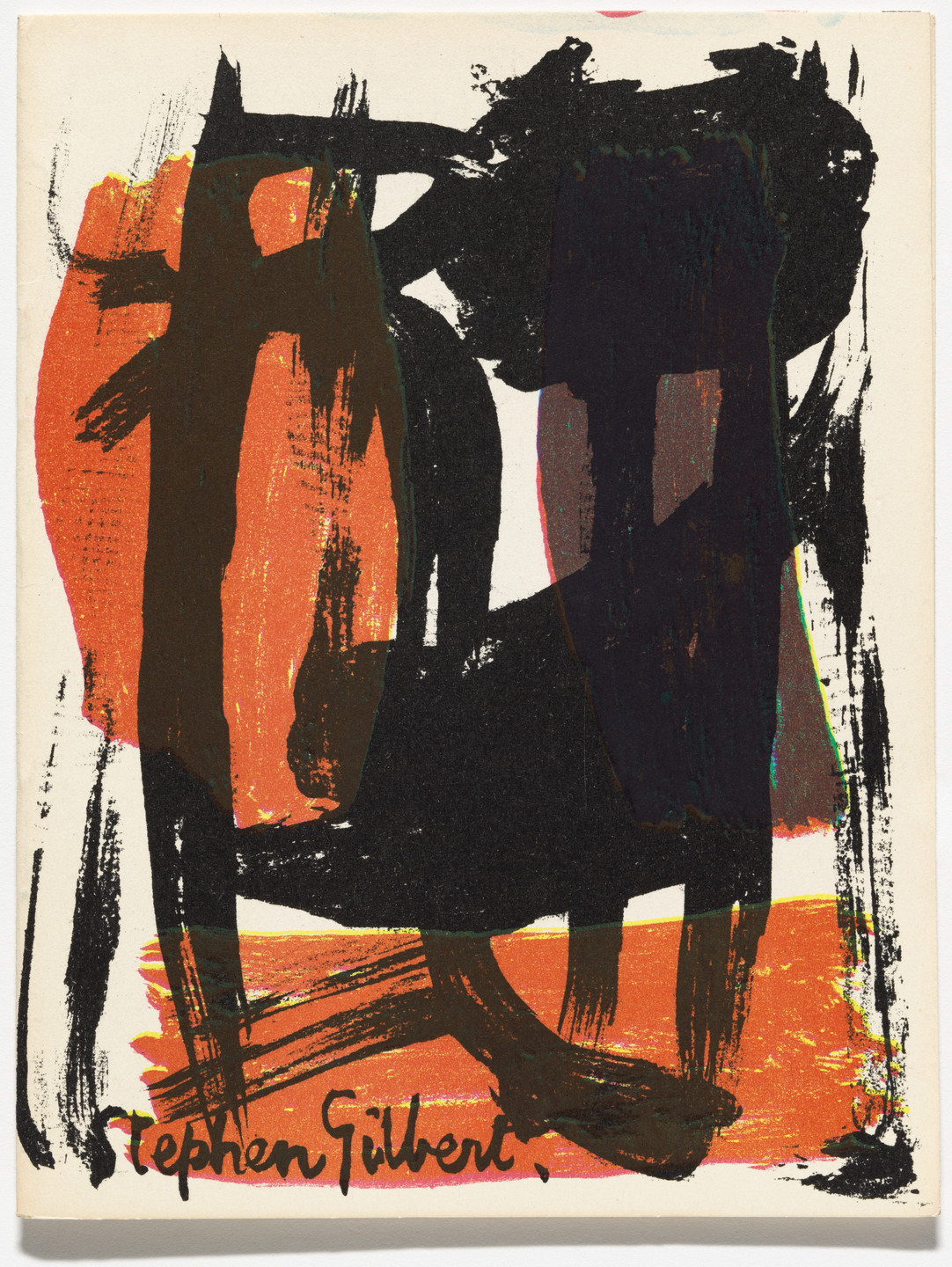 Stephen Gilbert. Front cover from Frie Kunstnere , Volume 10. 1950 | MoMA