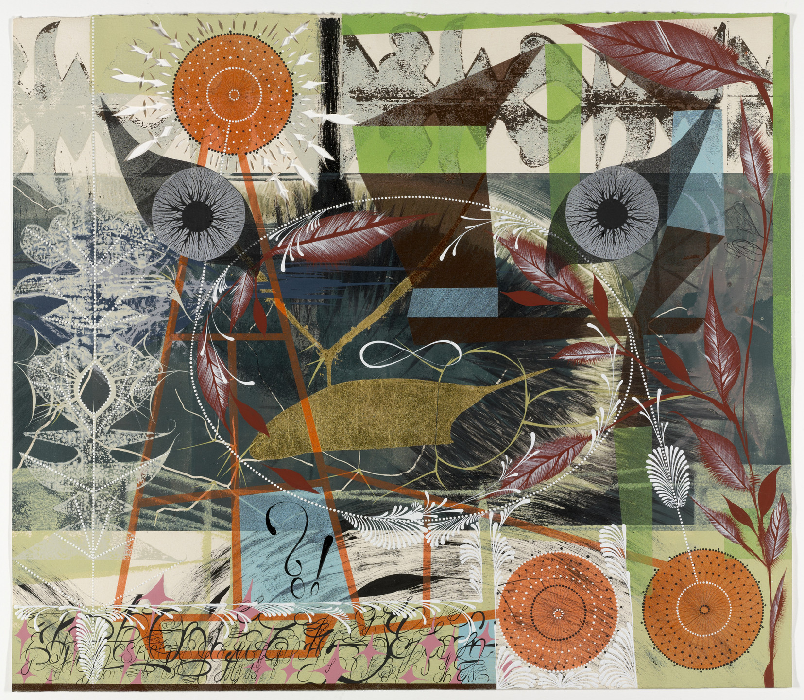 Lari Pittman. Untitled #43. 1988 | MoMA