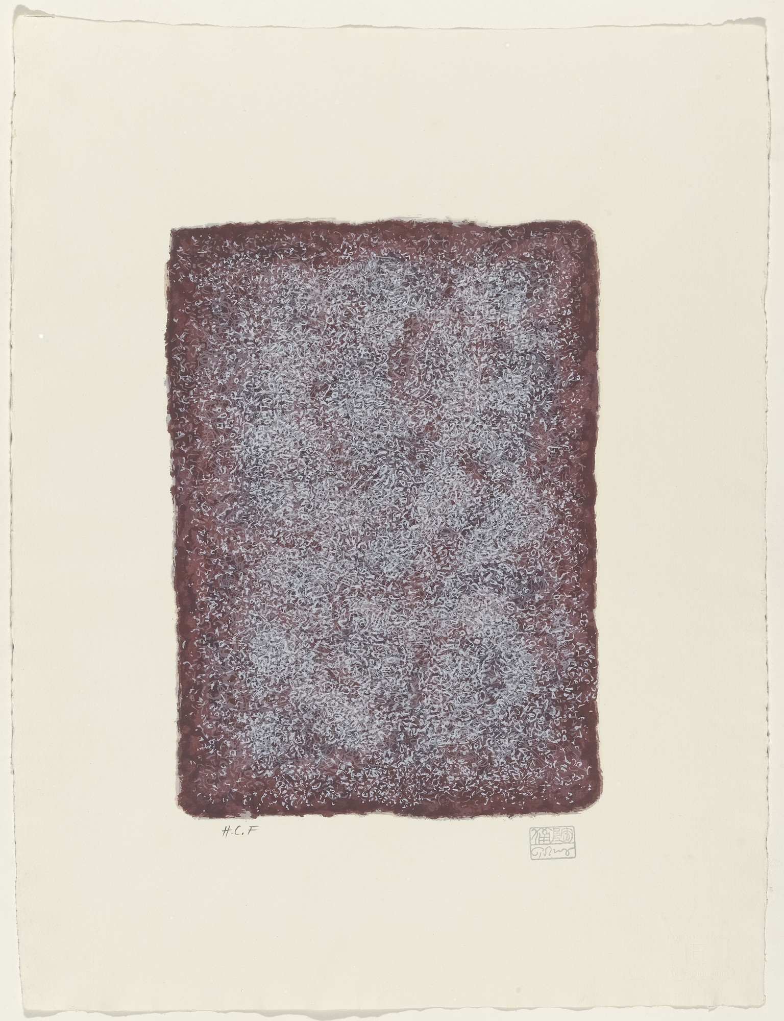 Mark Tobey. Early Frost, plate VIII from Meanders. 1976 | MoMA