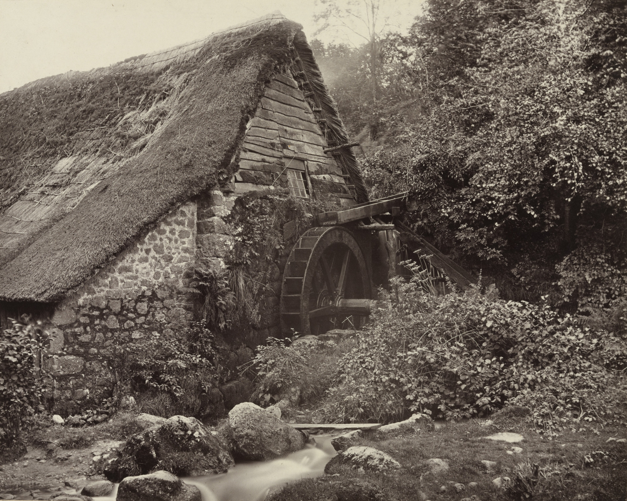Francis Bedford. Holy-Street Mill, Near Lynton, North Devon. 1860s | MoMA