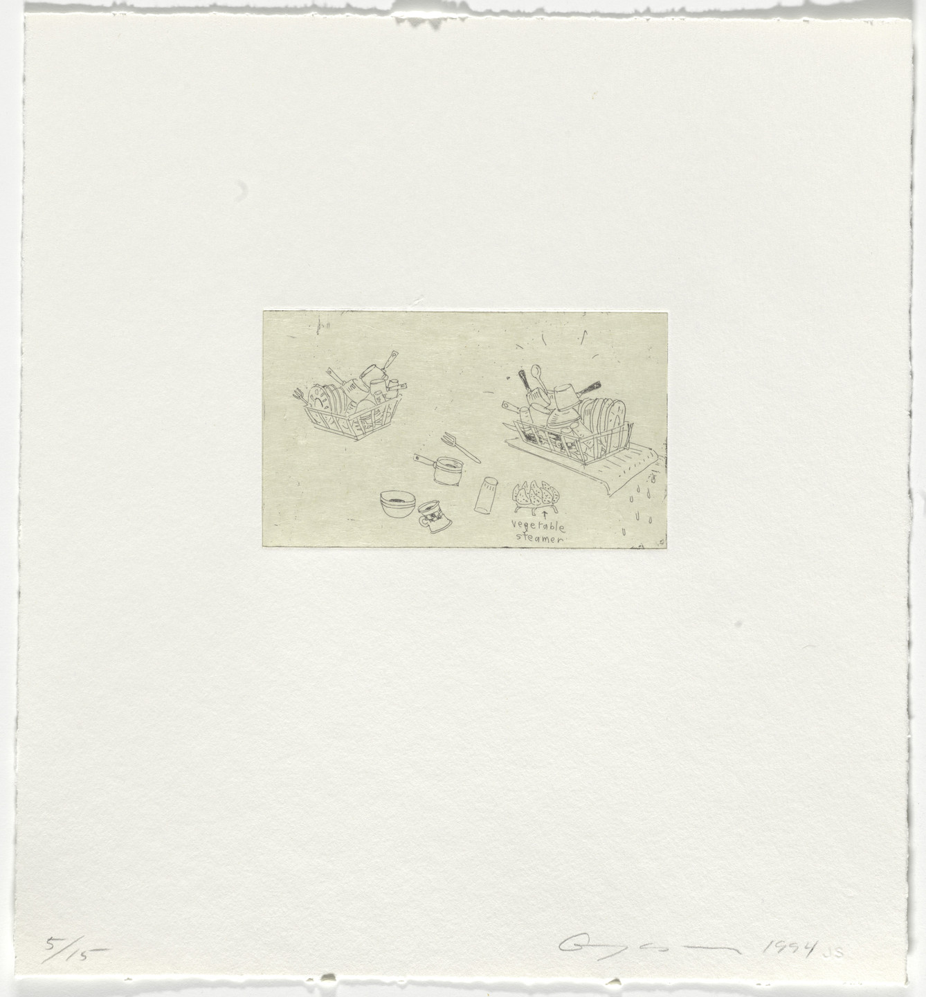 Greg Colson. The Dishes from Dockings. 1995 | MoMA