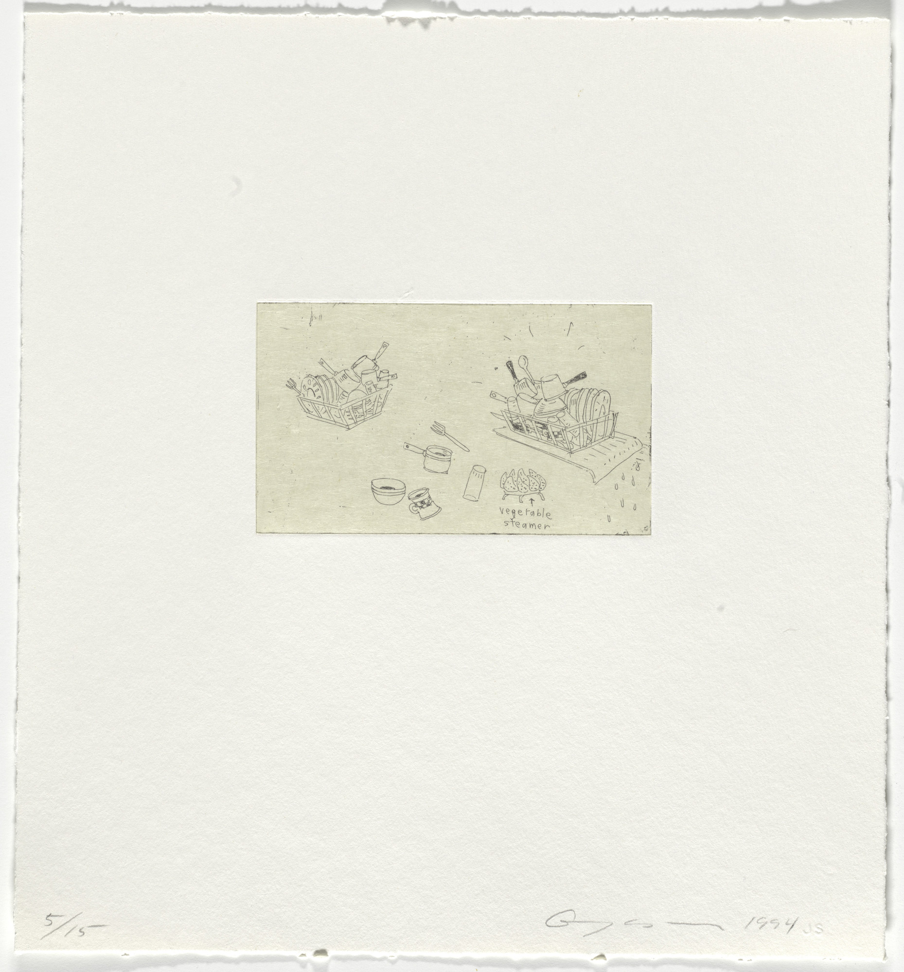 Greg Colson. The Dishes from Dockings. 1995 | MoMA