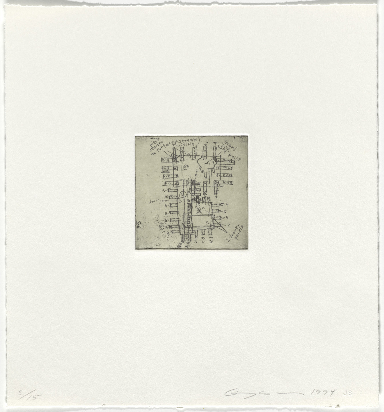 Greg Colson. Pier System from Dockings. 1995 | MoMA