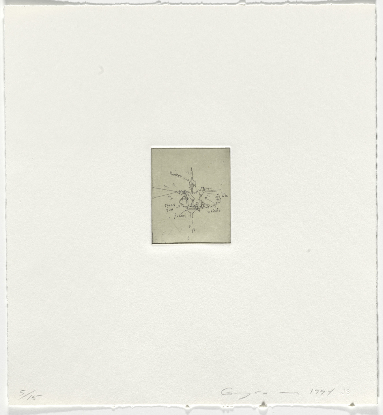 Greg Colson. North South East West from Dockings. 1995 | MoMA