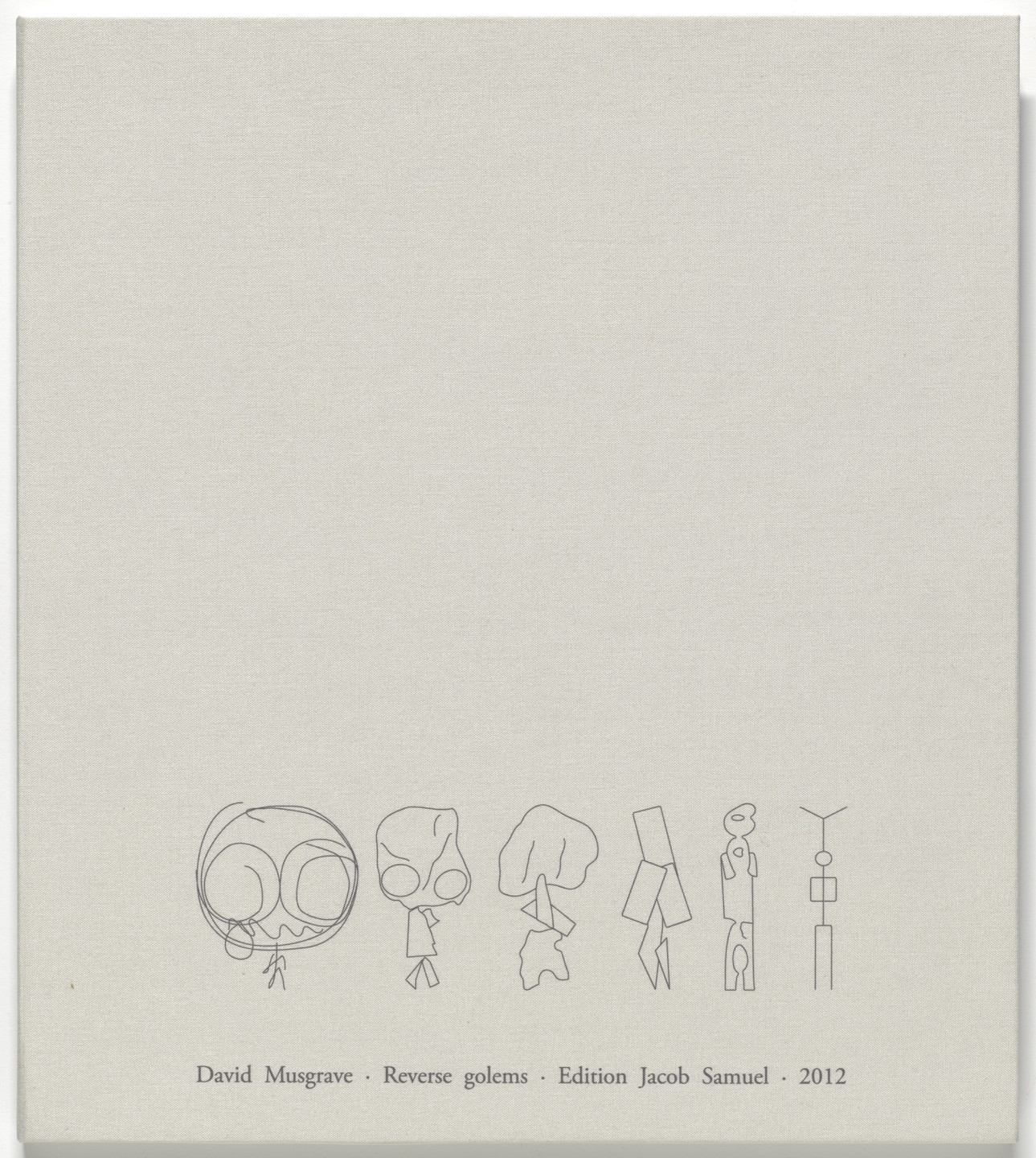 David Musgrave. Reverse Golems. 2012 | MoMA