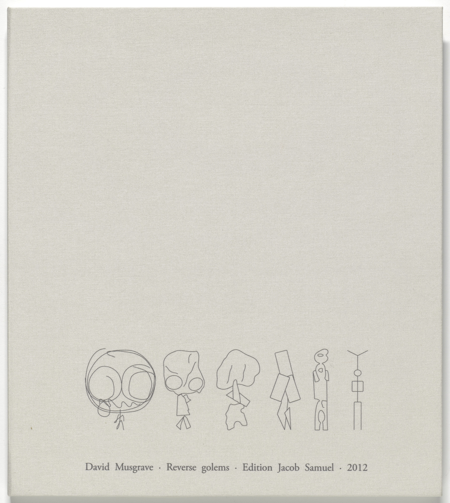 David Musgrave. Reverse Golems. 2012 | MoMA