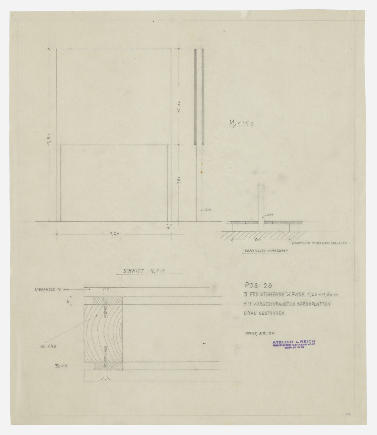 Lilly Reich. German People - German Work Exhibit, Berlin, Germany ...