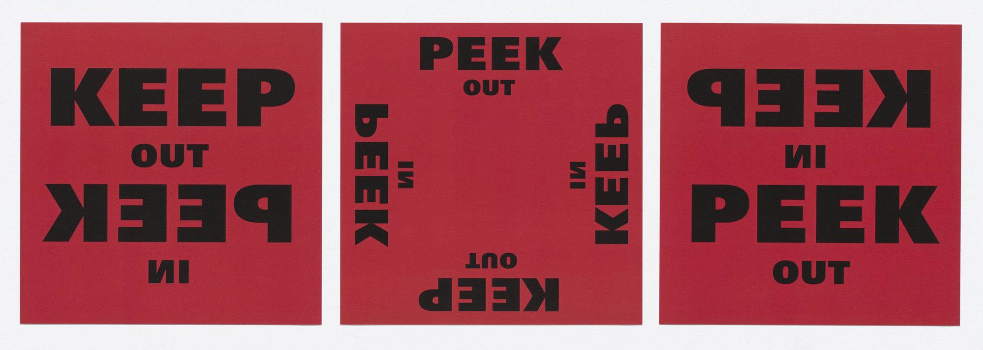 Kay Rosen. Walls from 25 Years of FUN. 2015 | MoMA